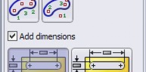 SolidWorks Video Tip: 2009 Sketch Slot | Ricky Jordan's Blog