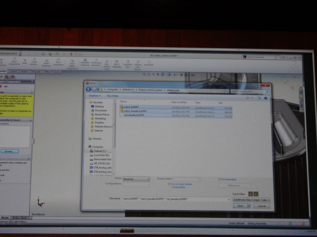 SolidWorks 2013 Sneak Peek – RickyJordan.com